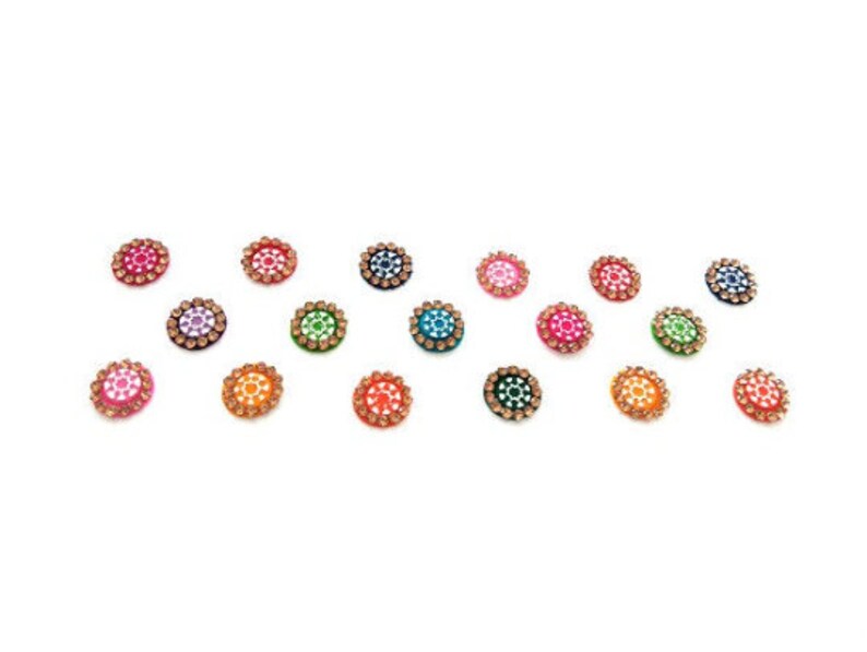 Wholesale Bindis Big Card Round Bindi Indian Bindi Stickers - Etsy