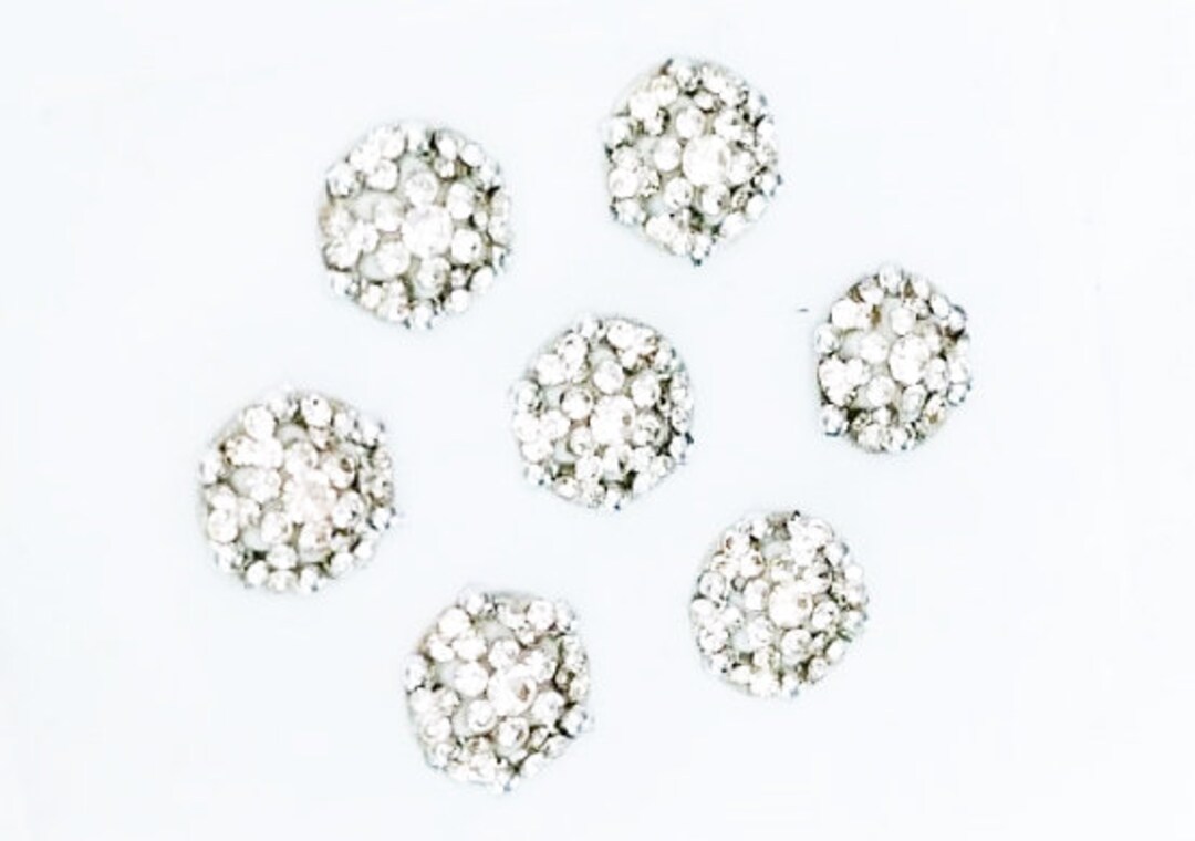Silver Round Bindi, Round Bindis Face Jewels, Stick on Nose Studs Round ...