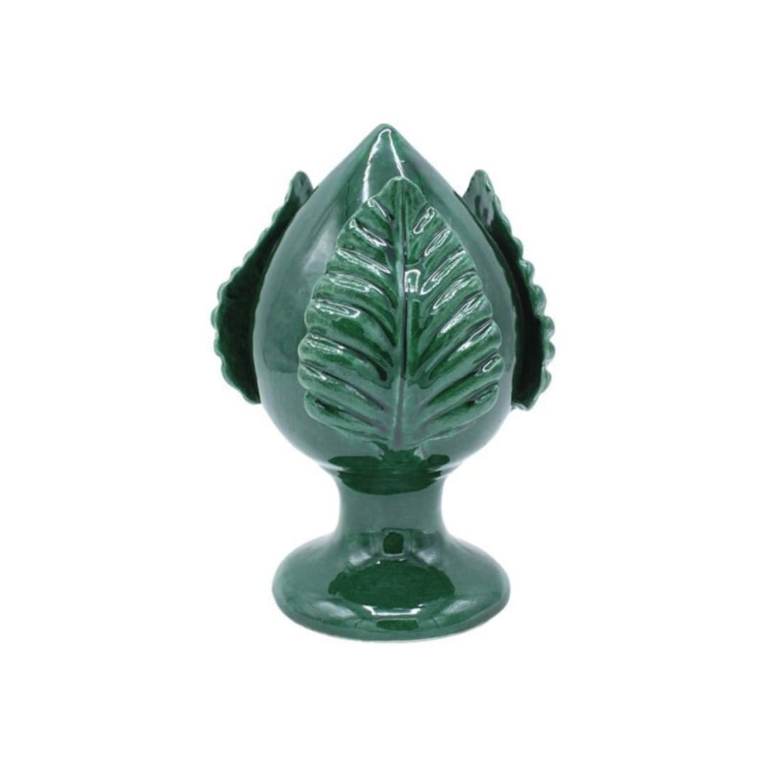 Apulian Pumo in Ramina Green Sicilian Ceramic H. 19 X L. 12 Cm - Etsy UK