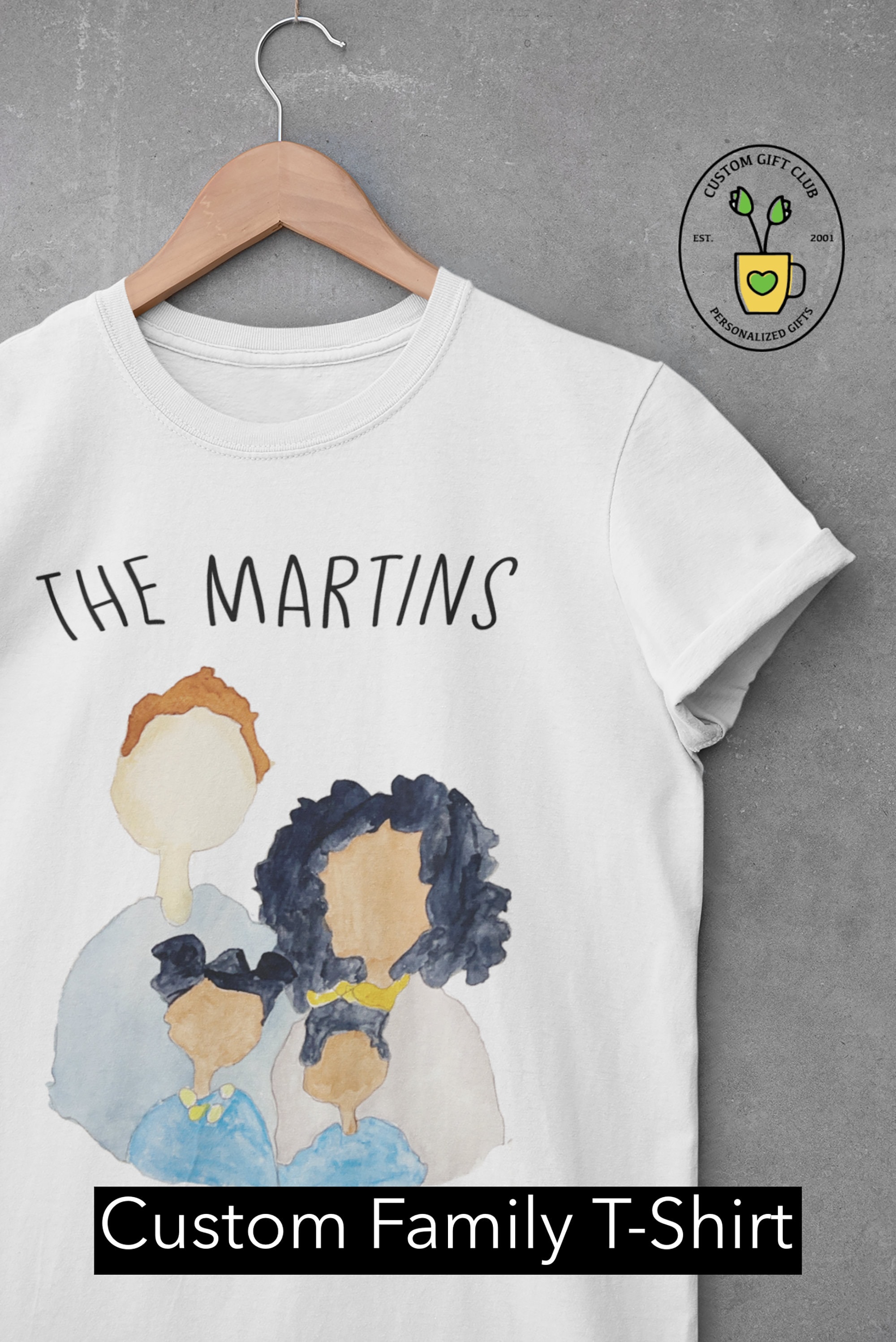 Custom T-shirt Custom Family T-shirt Personalized T-shirt - Etsy