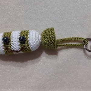 Hand Crochet Keychain, Candy, Handmade Cotton Kids Key Chain READY TO ...