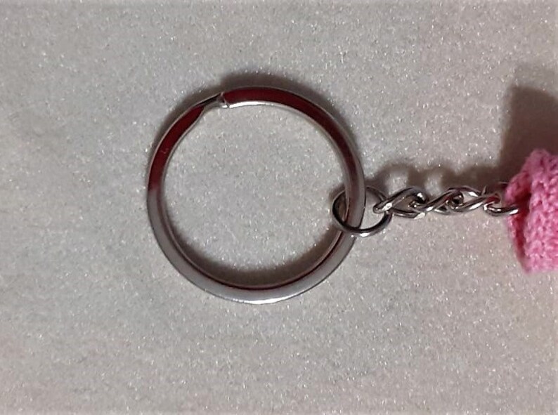 Hand Crochet Keychain, Candy, Handmade Cotton Kids Key Chain READY TO ...