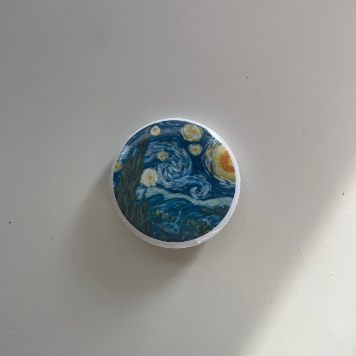 Van Gogh starry Night Button - Etsy