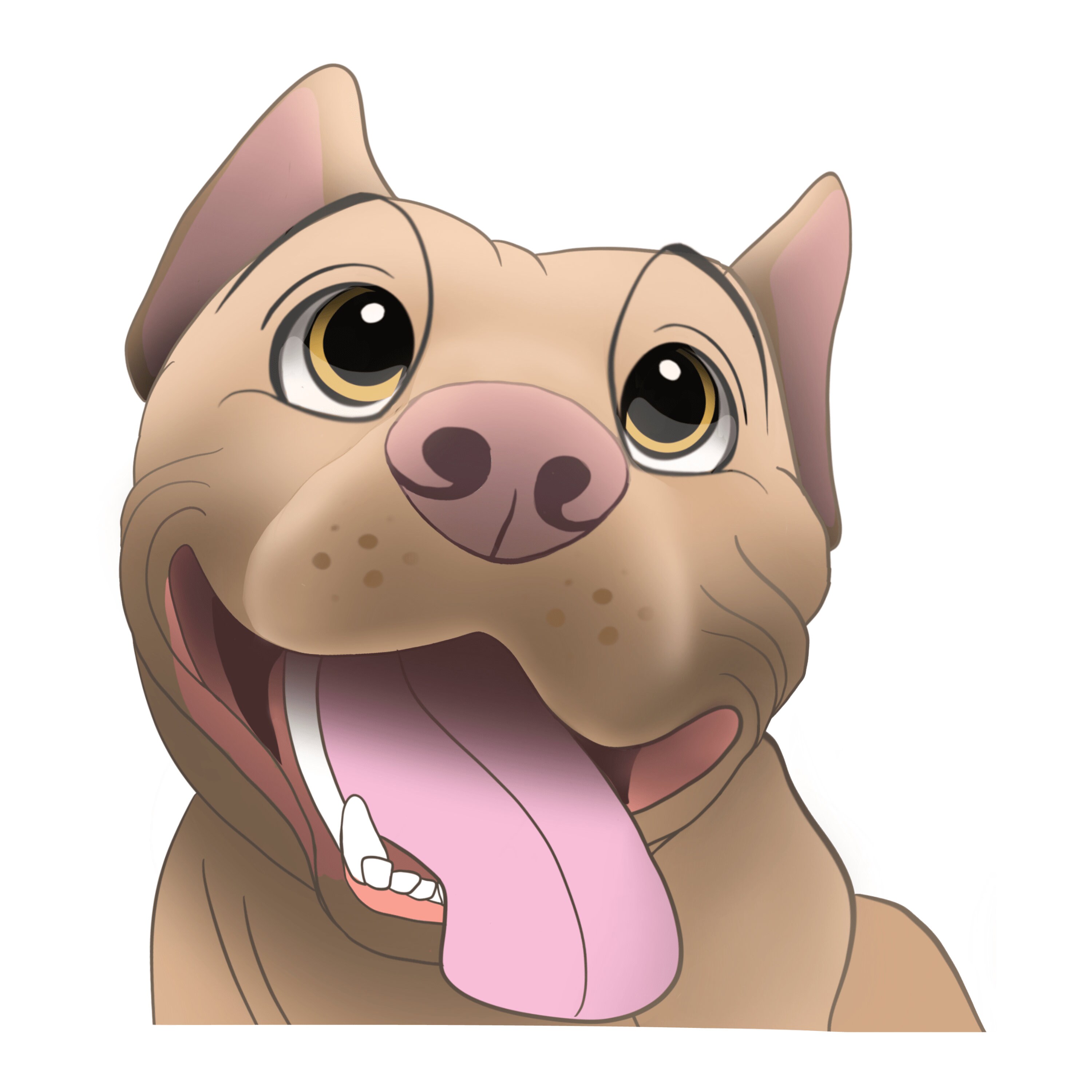 Pet Disney Cartoon Pet Portrait Pet Cartoon From Photo Dog - Etsy