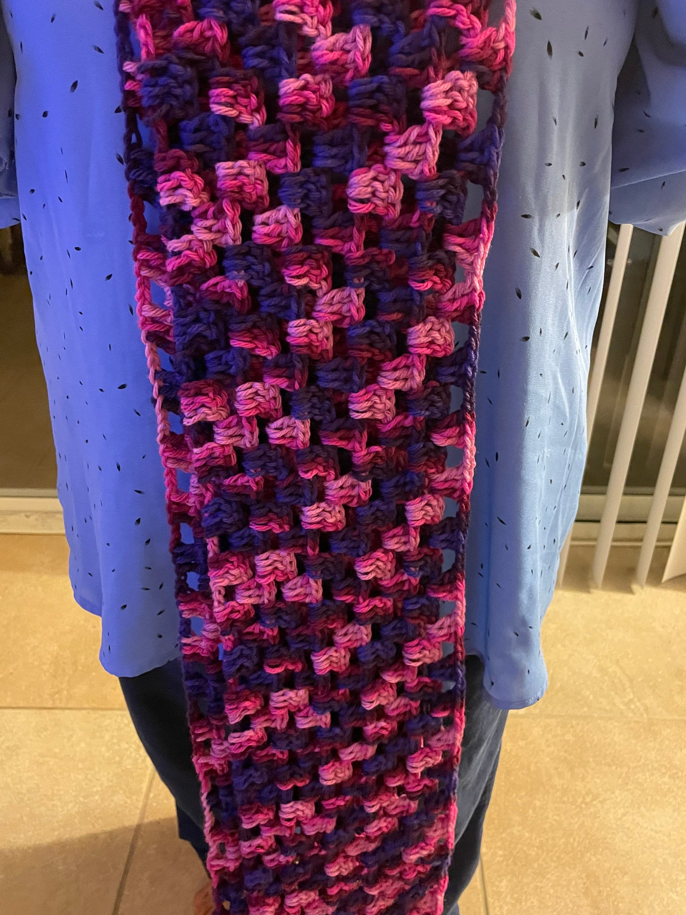 Handmade Multi-colored Shawl - Etsy Hong Kong