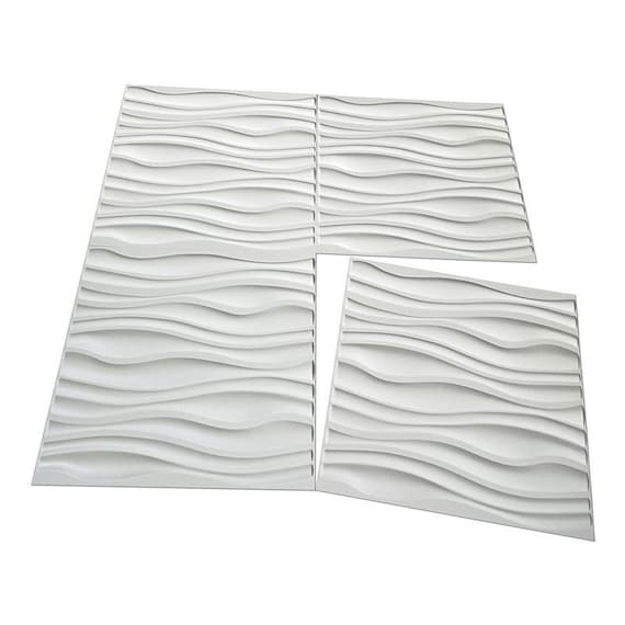 Wavy Textured Wall Panels