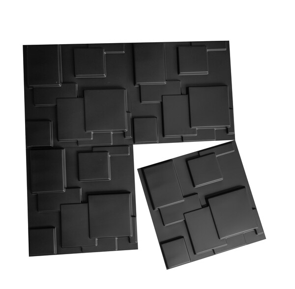 Upholstered Decorative Wall Panels, Diamond Shape Wrapped in Faux ...