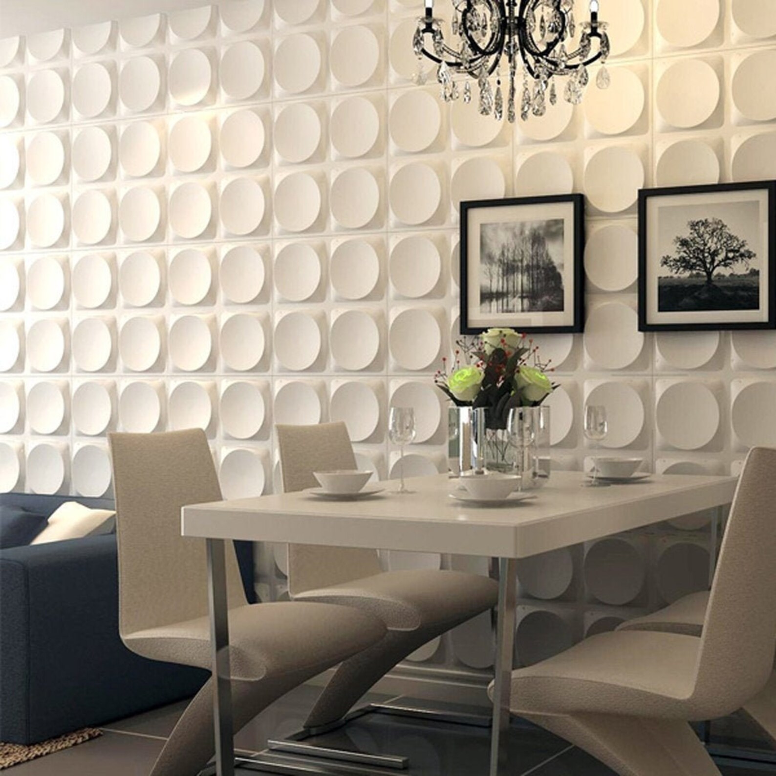Art3d® Textured Plastic 3D Decorative Wall Panel PVC - Etsy