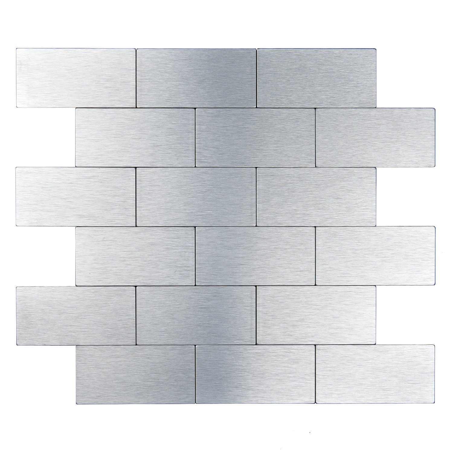 Art3d Peel and Stick Tile Backsplash for Kitchen Metal Brush | Etsy