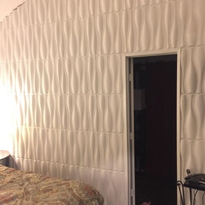 Art3d® Textured Plastic 3D Wall Panel PVC 19.7 X - Etsy Canada