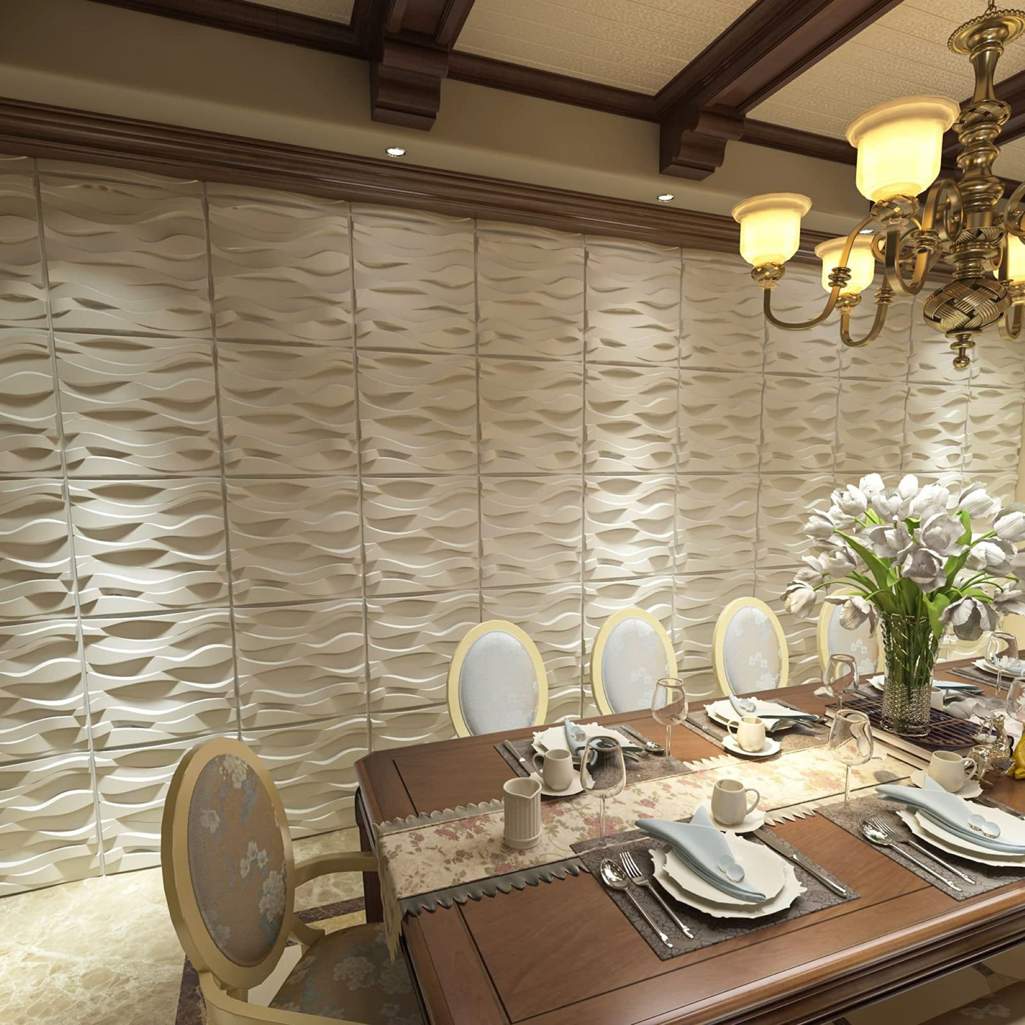 Art3d Decorative 3D Wall Panels Wavy Wall - Etsy