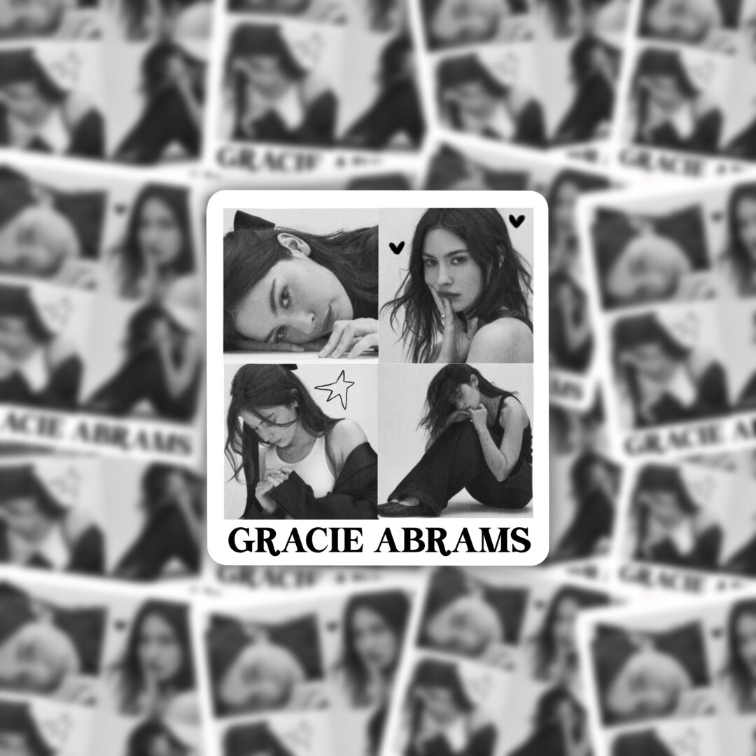 Gracie Photobooth Waterproof Sticker - Etsy