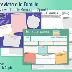 Entrevista a Un Familiar - Spanish Family Interview - Family Member ...