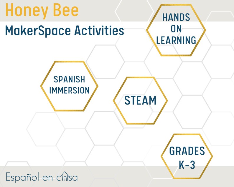 Makerspace Guided Activity in Spanish - Honeybees - Las Abejas ...