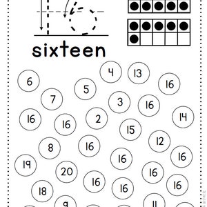 Tracing Numbers Maths Worksheet Instant Download 70 Pages - Etsy