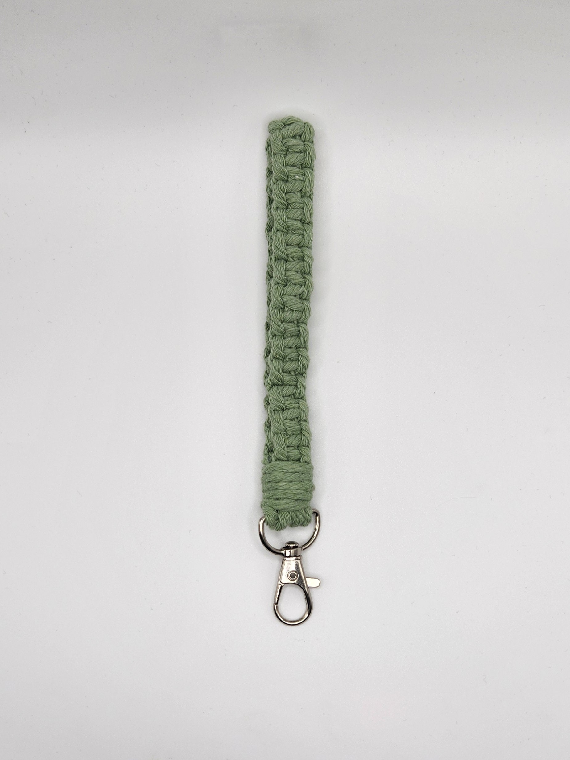 Macrame Wristlet Keychain - Etsy
