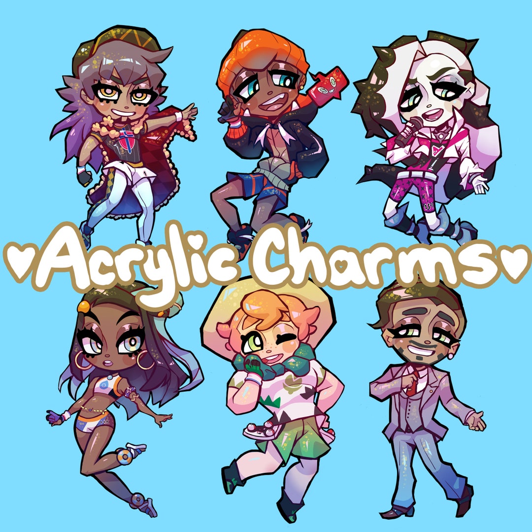 RETIRING! SWSH Character 3 Inch Acrylic Charms! - Etsy