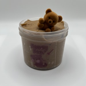 Honey Bear Slime Duo, DIY Clay Slime Kit, Gift for Loved Ones, Scented ...