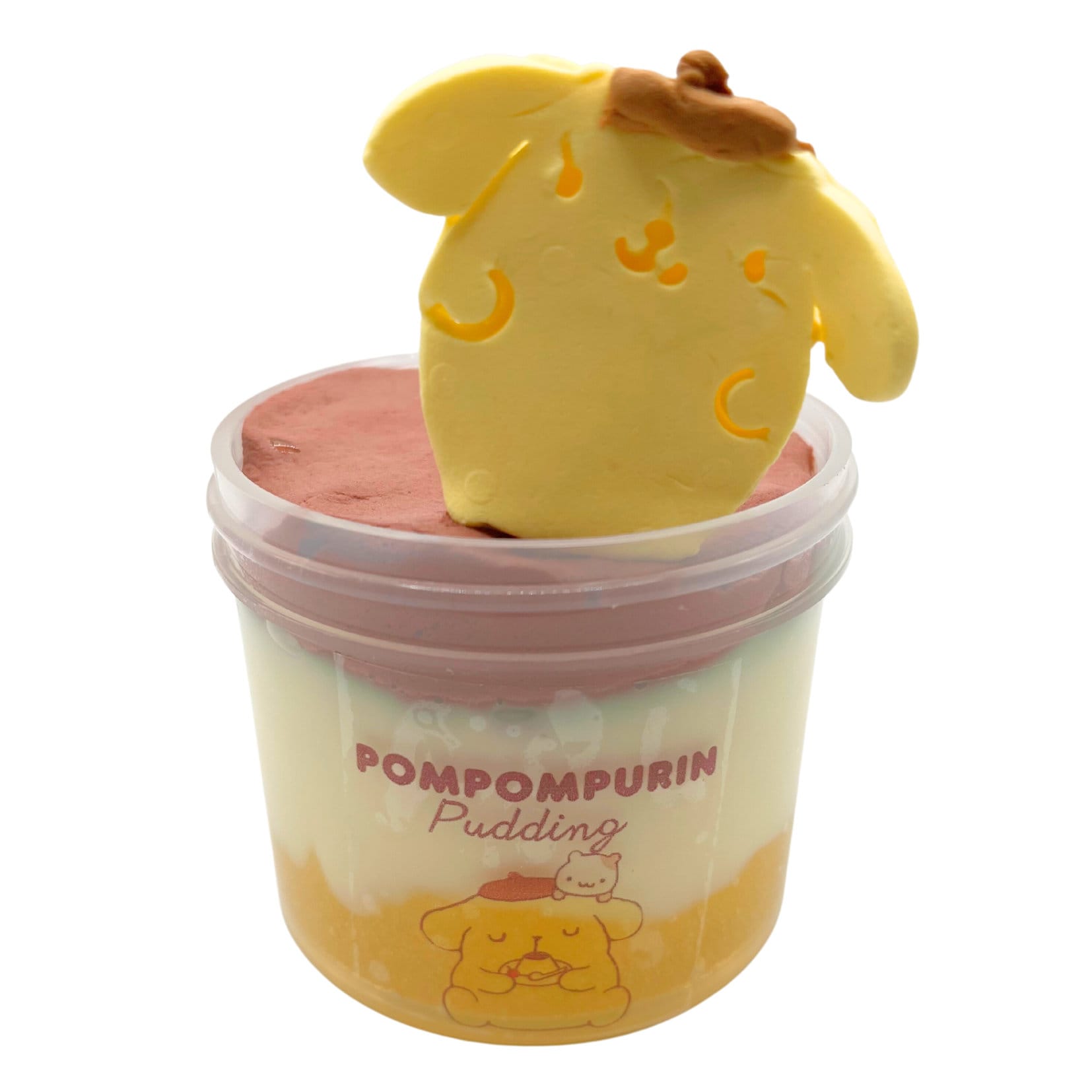 Pom Pom Purin Pudding Slime, DIY Clay Slime Kit, Scented Slime, Clear ...