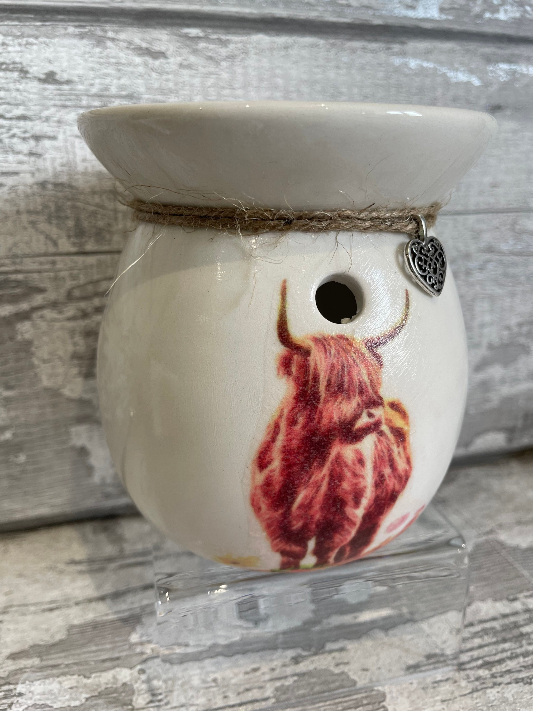 Highland Cow Wax Burner Gift Set Soy Wax Melts Oil Burner - Etsy UK