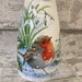 Light up Robin Vase, With Charm - Decouoage, Vase, Gifts, Xmas Gifts ...