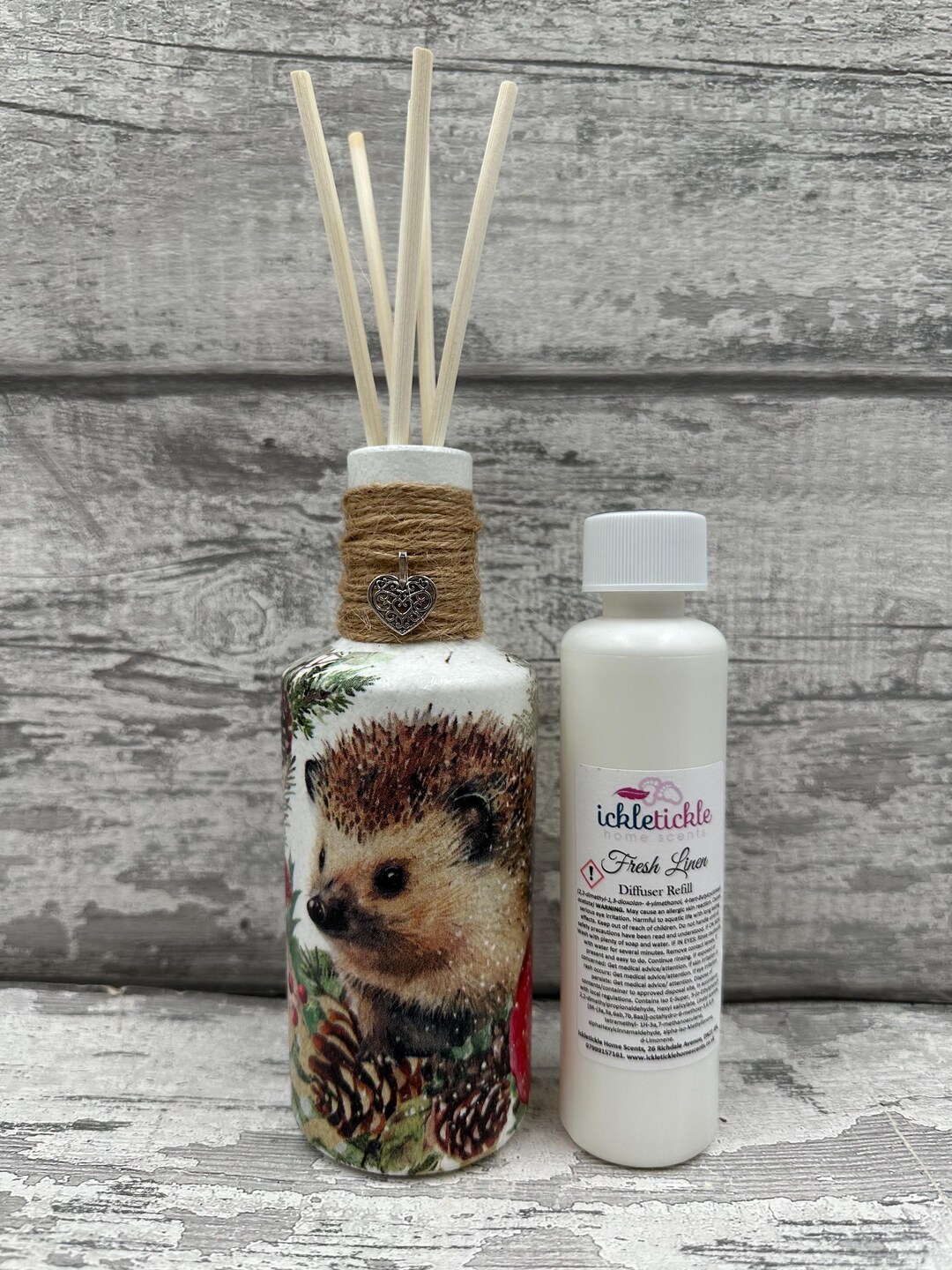 Hedgehog Reed Diffuser and Oil Set, Hedgehog, Hedgehogs, Hedgehog Gift ...