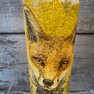 Fox Decoupage Light up Bottle and Vase Set Foxes Gifts - Etsy