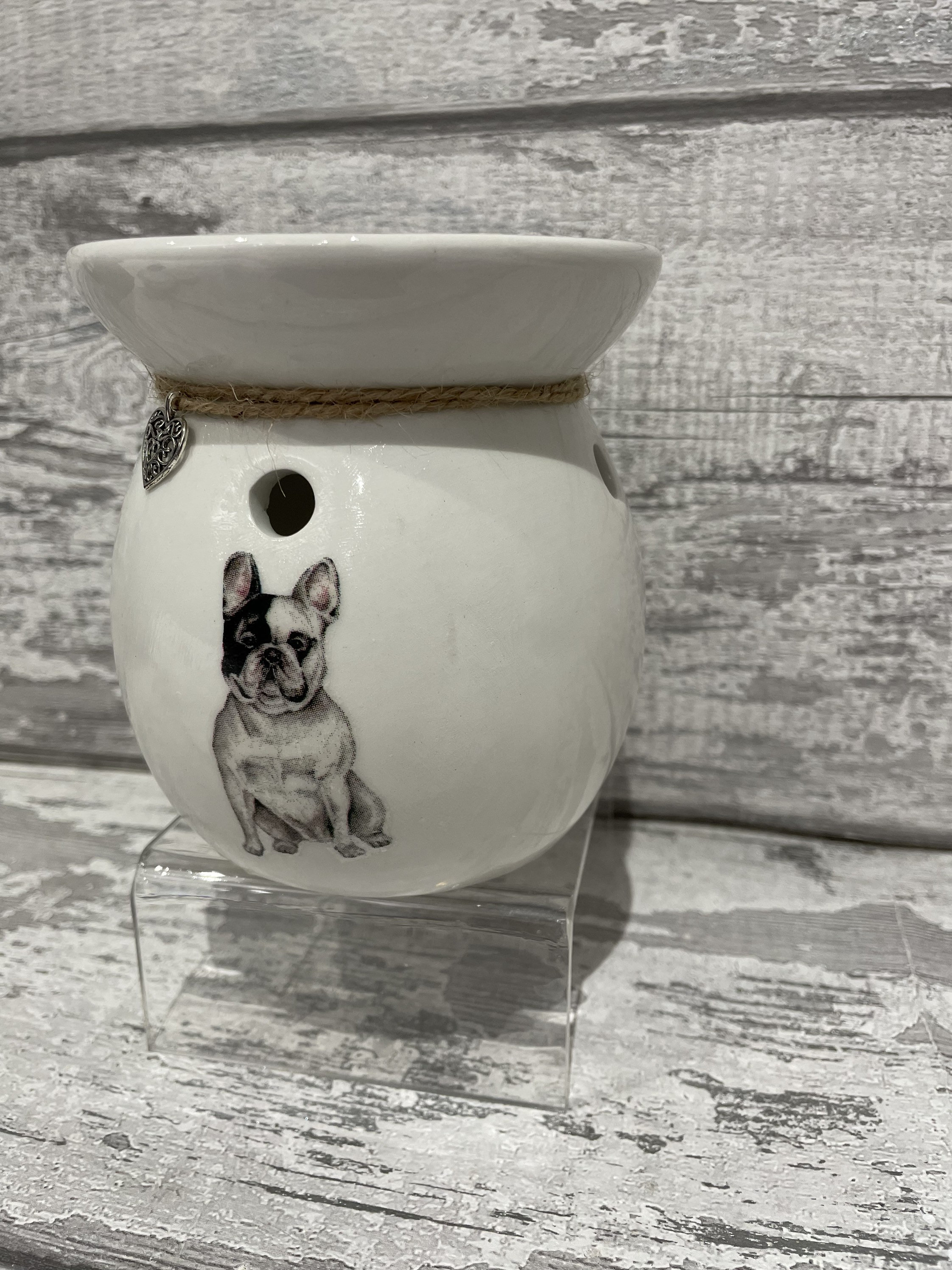 Frenchie French Bull Dog Dog Wax Burner Wax Melts Oil - Etsy UK