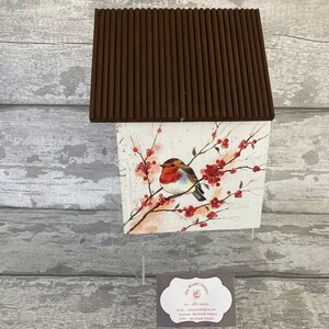 Robin Bird Box, Nesting Box, Garden Gifts, Birds - Etsy