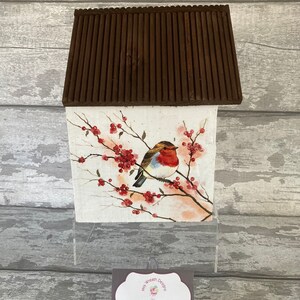 Robin Bird Box, Nesting Box, Garden Gifts, Birds - Etsy