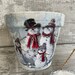 Snowman Xmas Decorations, Vase, Light up Bottle, Slate Heart, Plant Pot ...