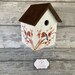 Robin Bird Box, Nesting Box, Garden Gifts, Birds - Etsy