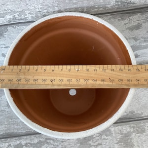 Robin Plant Pot for Inside or Out Decoupaged, Robins, Garden Gifts ...