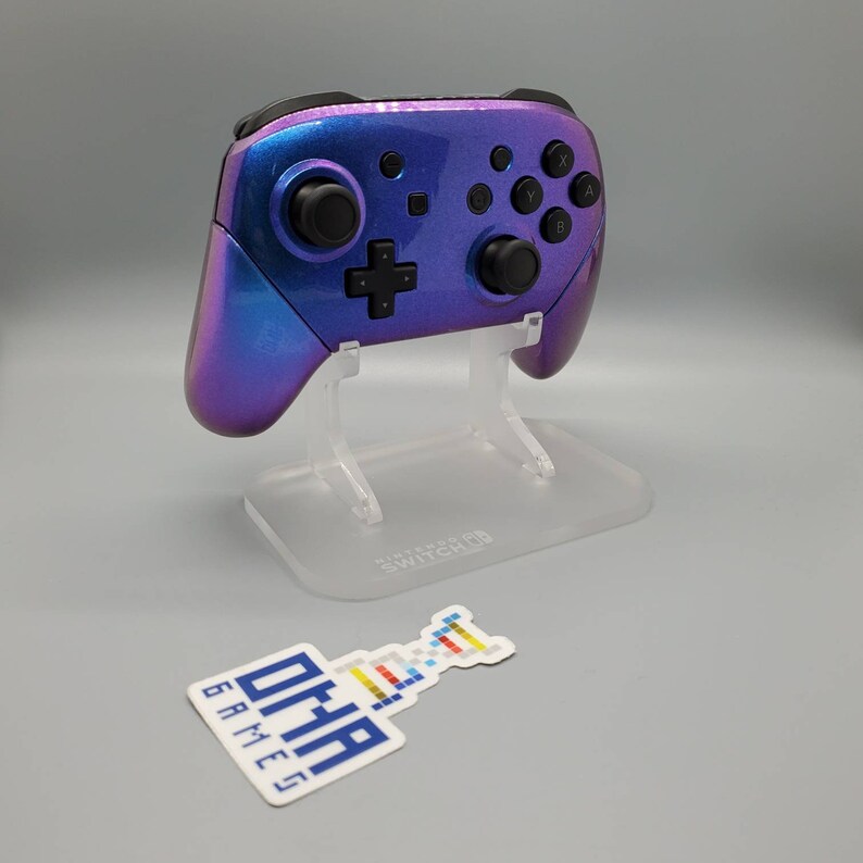 Custom Nintendo Switch Pro Controller. Chameleon Color - Etsy