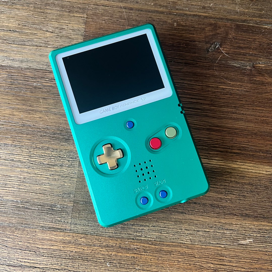 Nintendo Gameboy Advance SP All Metal BMO Themed boxy Pixel - Etsy
