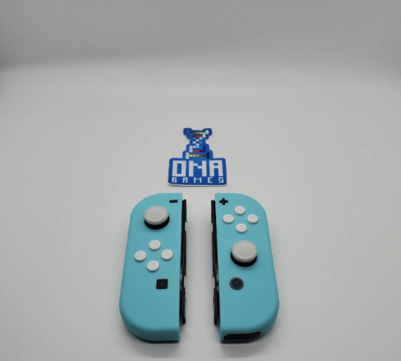 Custom V2 2020 Shell Swapped Nintendo Switch sky Blue White - Etsy