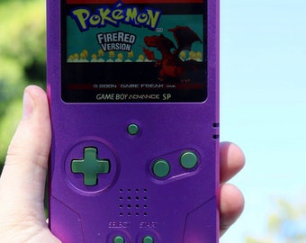 Custom Made Boxy Pixel Nintendo Gameboy Advance SP - Unhinged - Etsy