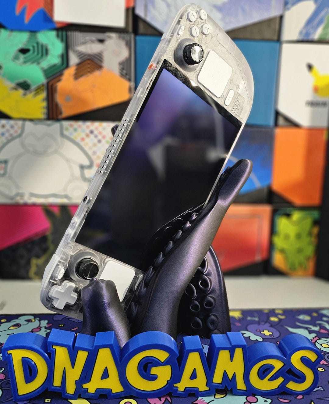 Custom Clear and White Valve Steamdeck OLED (shell Swapped UP to 4tb ...