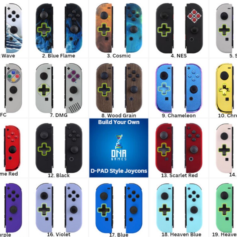 Custom Joycons - Etsy