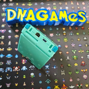 Green and Blue Nintendo Gameboy Advance Gba SP (IPS Screen USB C) - Etsy