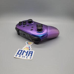 Custom Nintendo Switch Pro Controller. Chameleon Color - Etsy