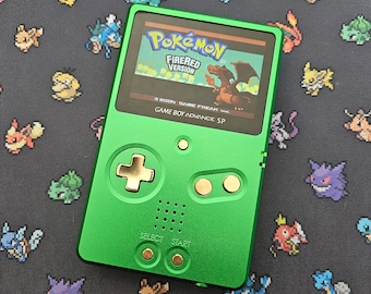 Custom Made Boxy Pixel Nintendo Gameboy Advance SP Unhinged - Etsy