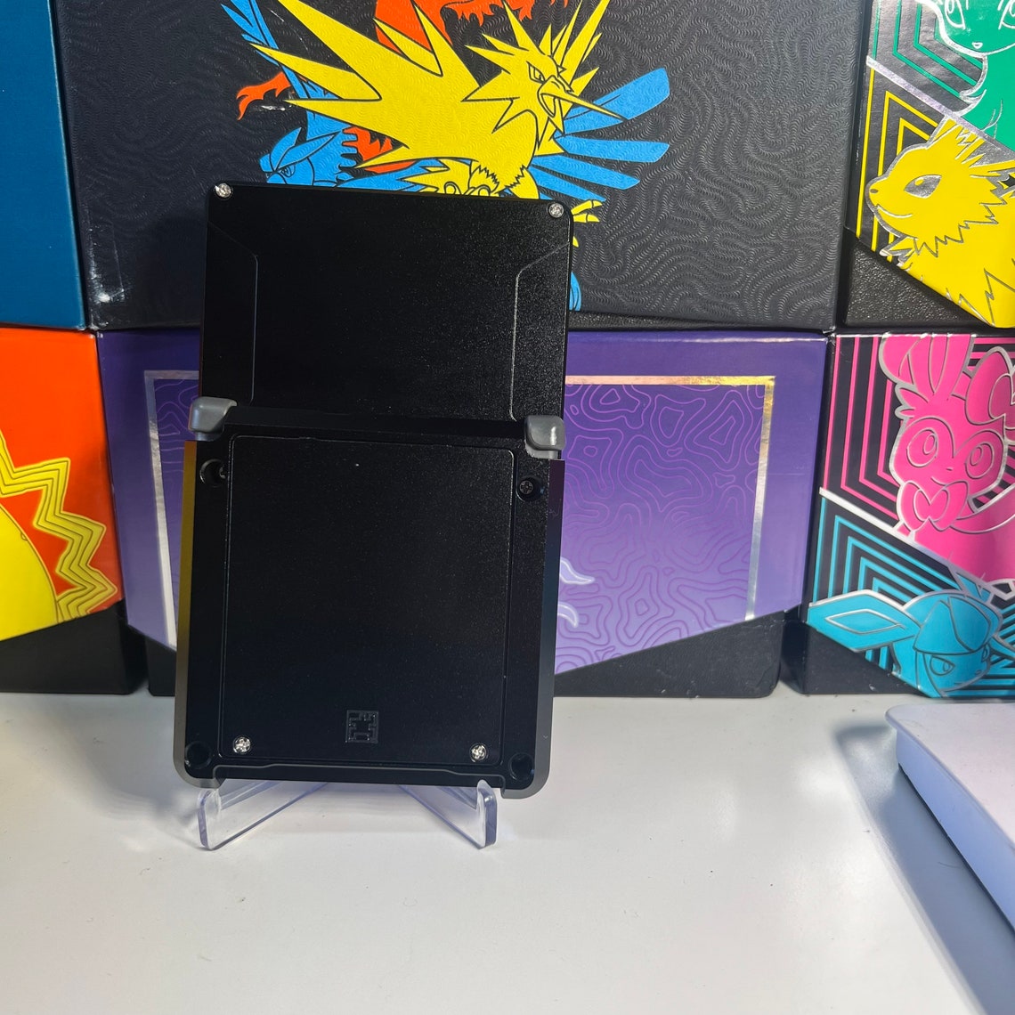 Black on Black Boxy Pixel Metal Gameboy Advance Sp - Etsy