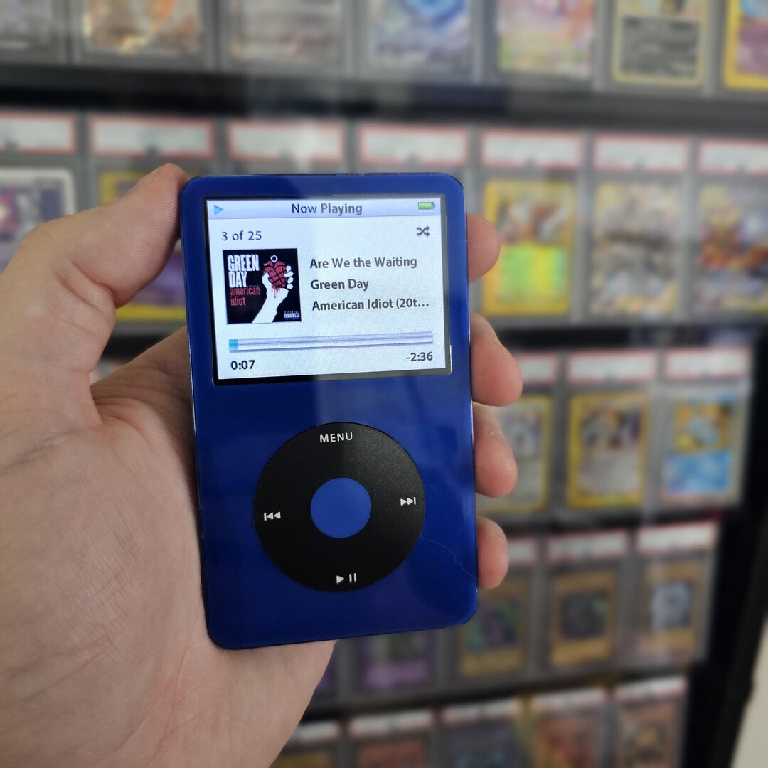 Apple Ipod Classic 5th Generation Video Blue & Black (up to 1TB of ...