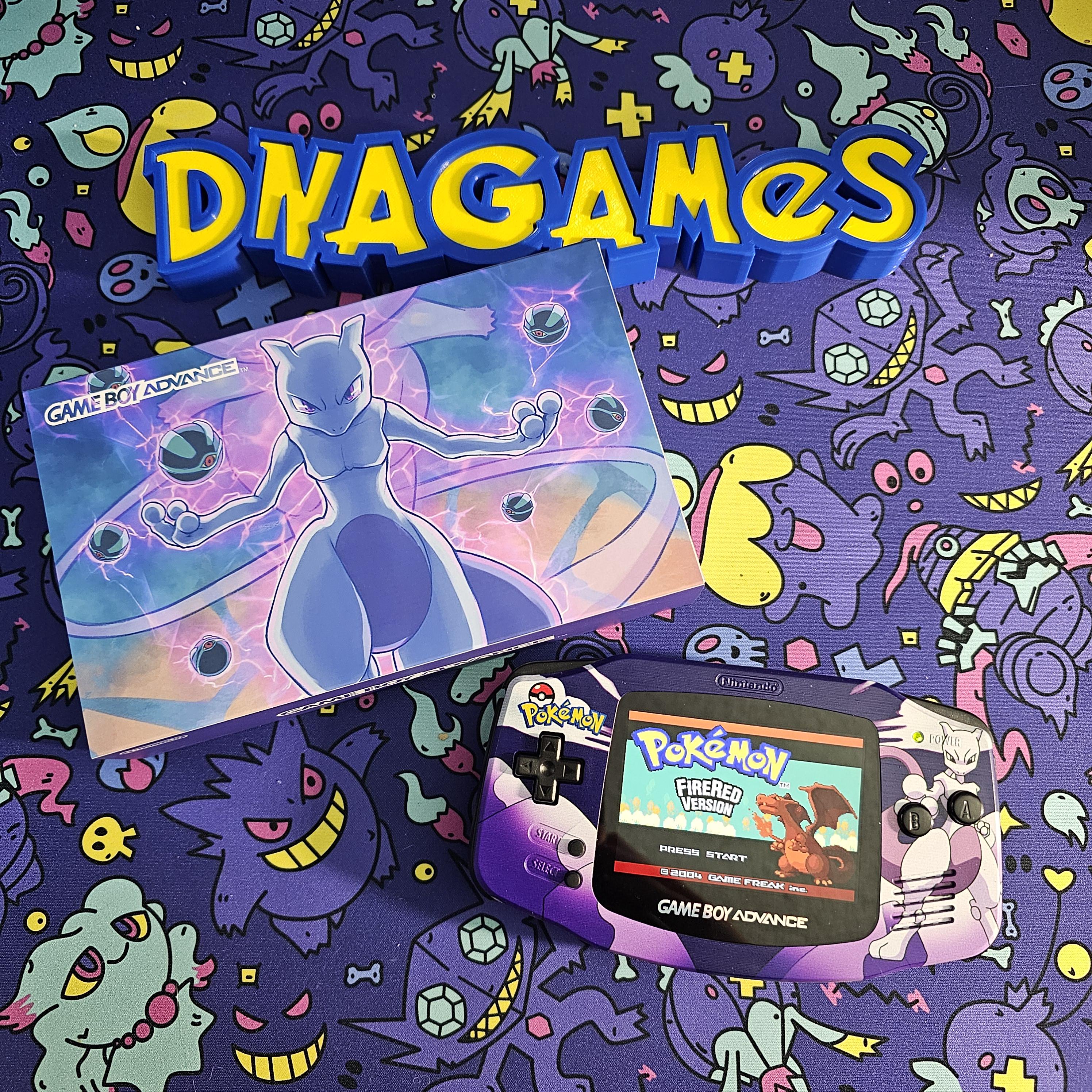 Mewtwo Themed Pokemon Nintendo Gameboy Advance GBA With Funnyplaying ...