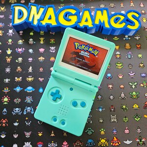 Green and Blue Nintendo Gameboy Advance Gba SP (IPS Screen USB C) - Etsy