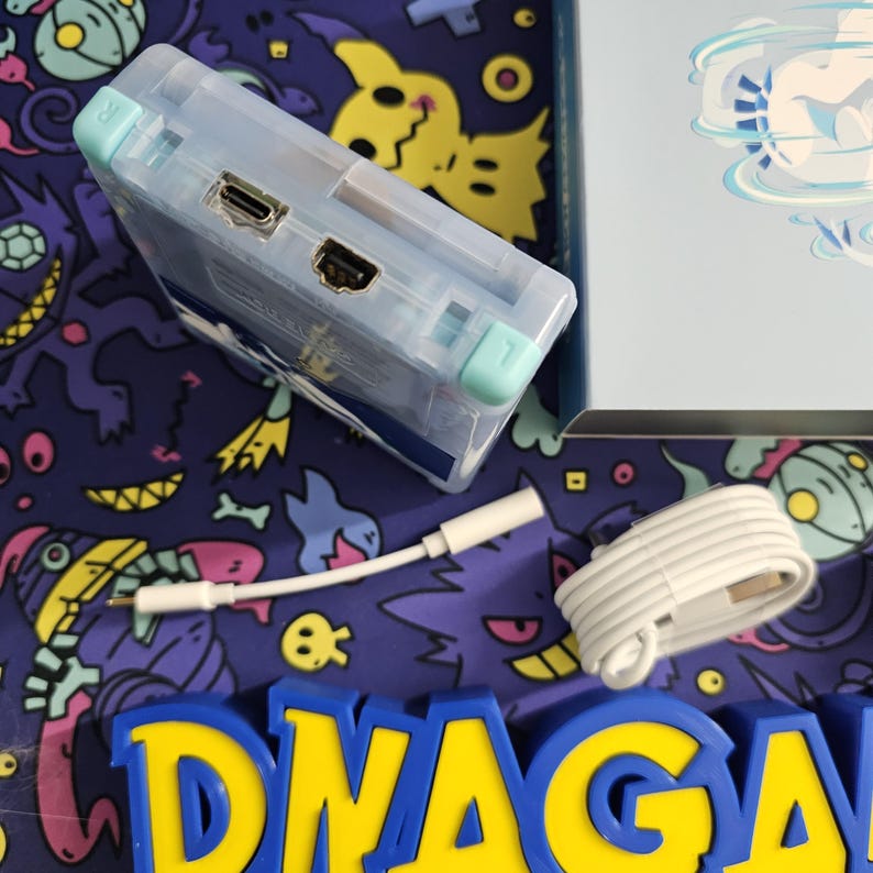 Lugia Pokemon Nintendo Gameboy Advance Gba SP (IPS Screen USB C) - Etsy