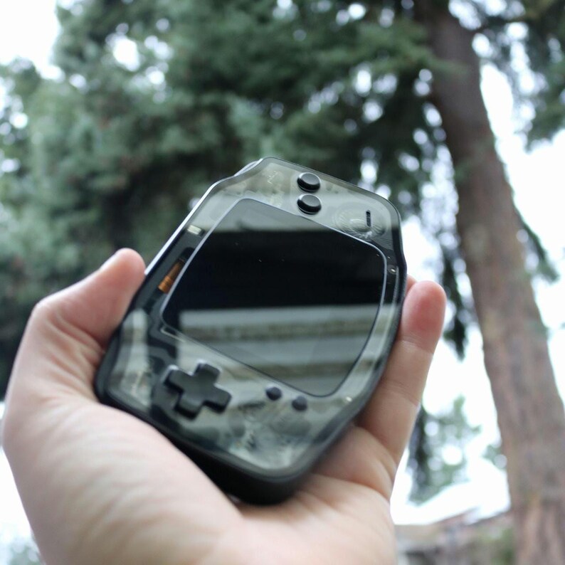 Boxy Pixel Metal Hybrid Skeleton Nintendo Gameboy Advance (ips Screen ...