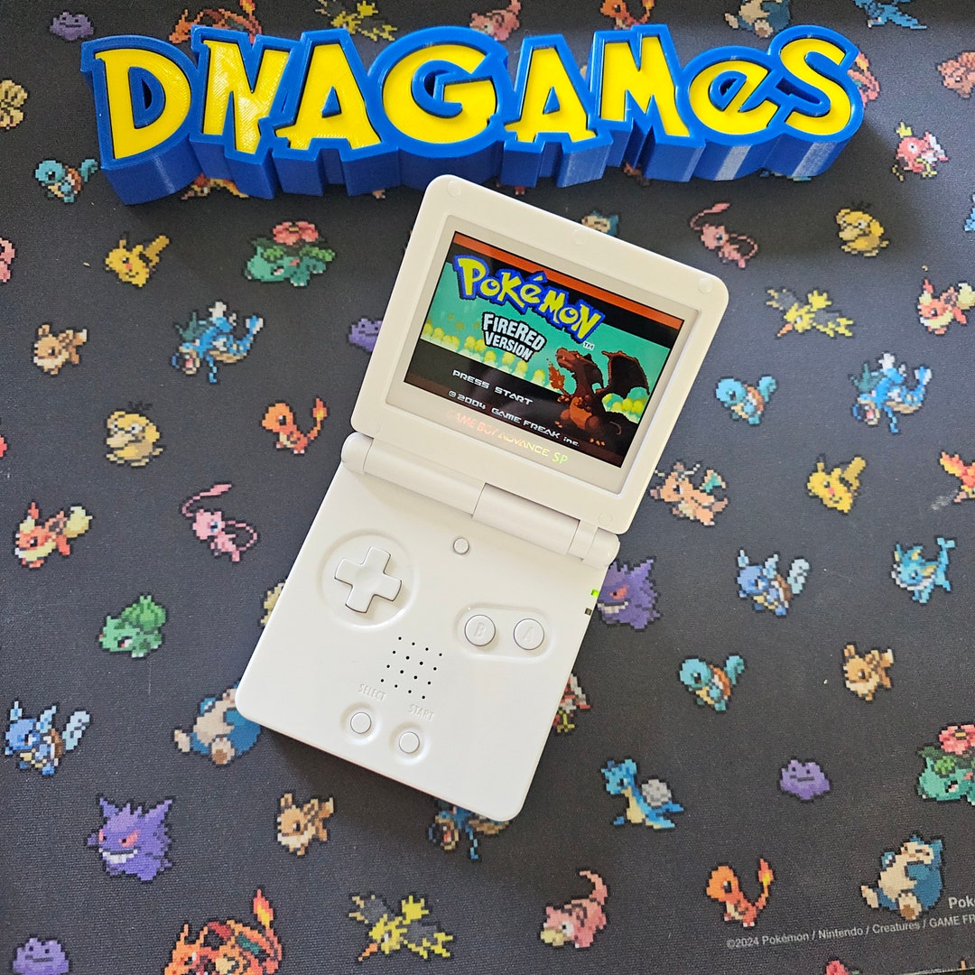 White Nintendo Gameboy Advance Gba SP (IPS Screen USB C) - Etsy