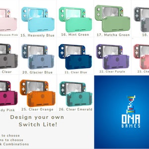 Custom Nintendo Switch Lite (build Your Own!) - Etsy